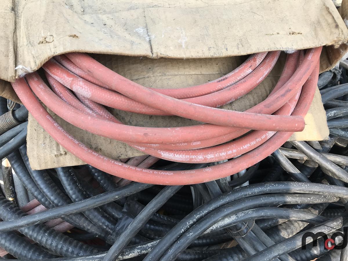 Pallet of Assorted Cables, Hoses and Extension Cords