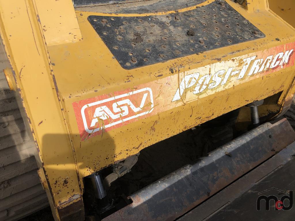 INSURANCE SALVAGE: 2009 ASV Posi - Track Turbo SR-80 Skid Steer w/ 8 ...