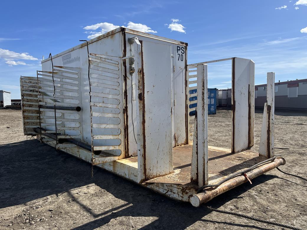 Skid Mounted Pipe Shack w/ Tool Room