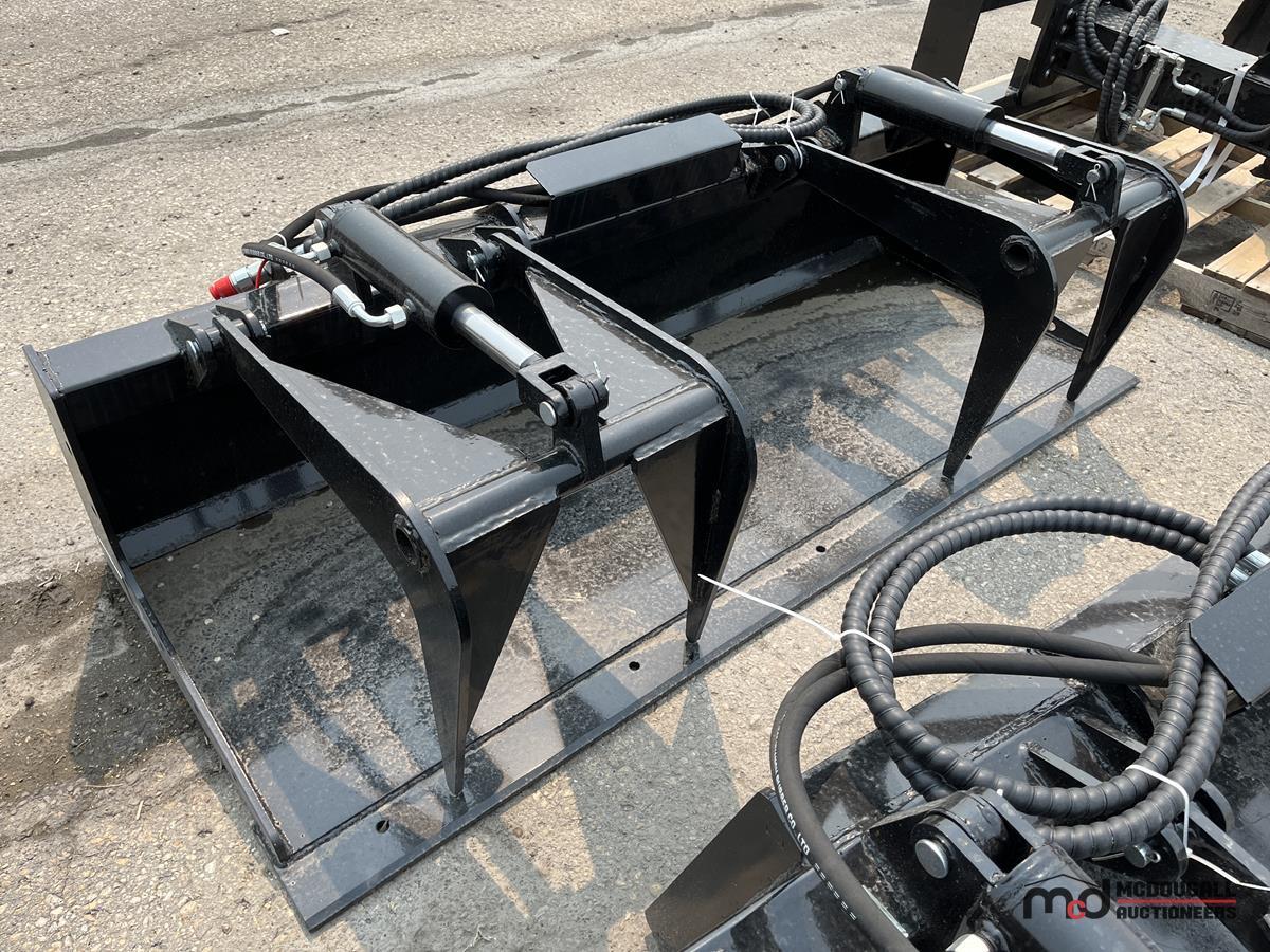 GIYI 72" Skid Steer Plate Grabber