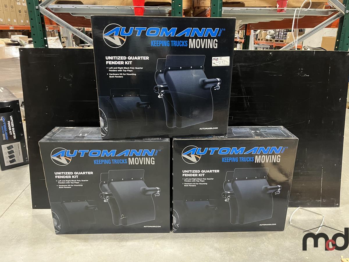 (3) Box of Assorted Automann Unitized Quarter Fender Kit