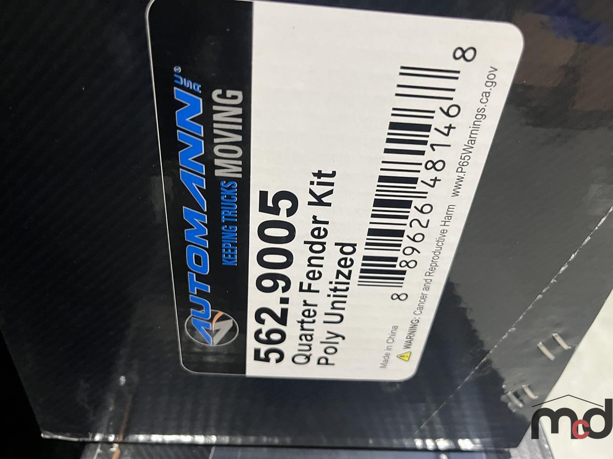 (3) Box of Assorted Automann Unitized Quarter Fender Kit