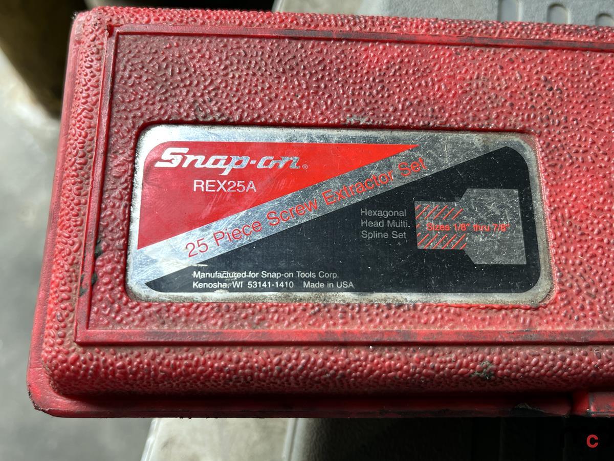Easy Out, Snap-On Extractor Set and Grease Impact Tool