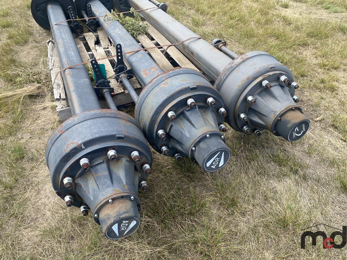 (3) Grey ADR Heavy Duty Axles