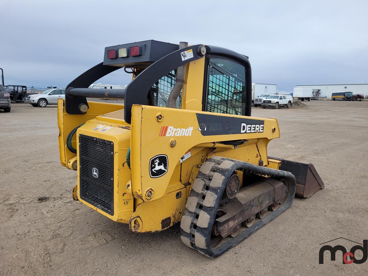 2007 John Deere CT322 Skid Steer Loader With Manual