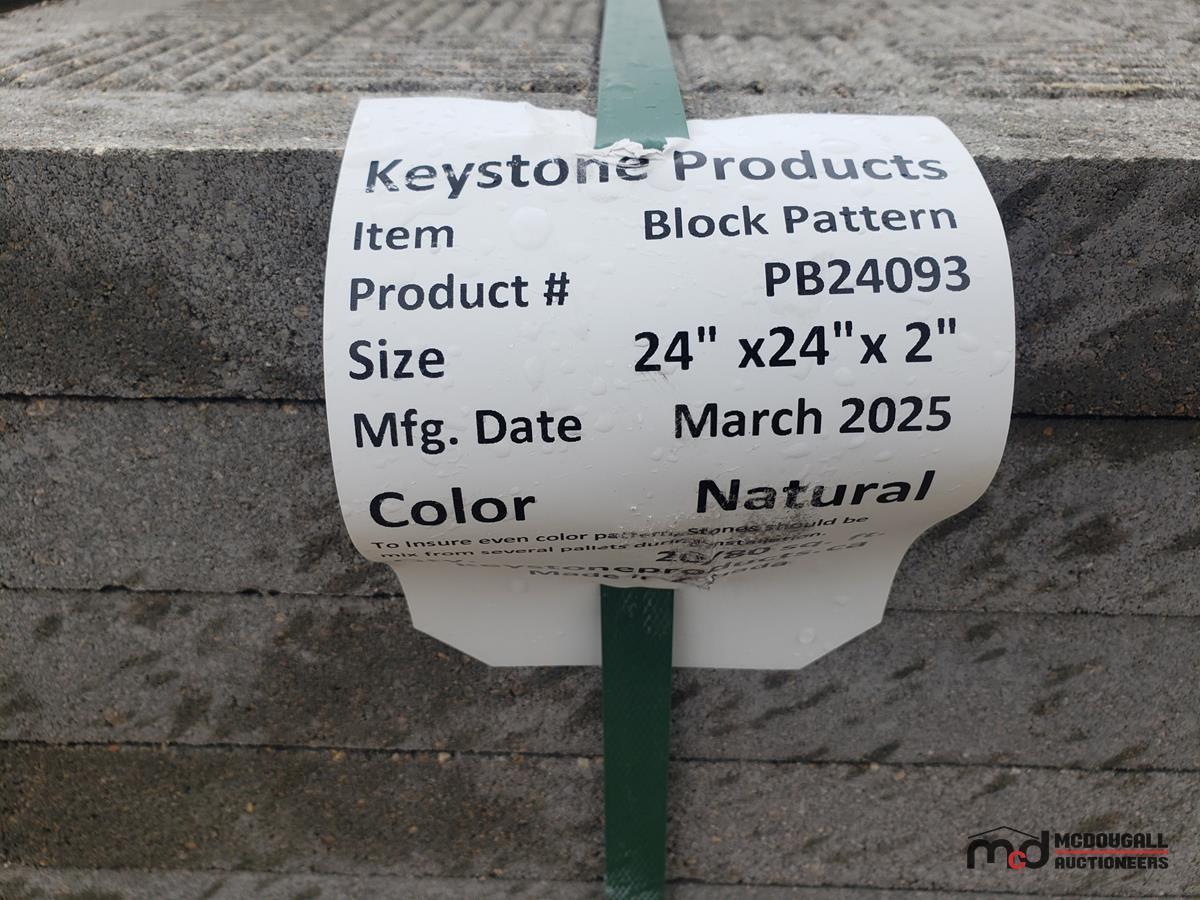 Keystone Products York Stone (24" x 24" x 2") Natural Colored Patio Stones