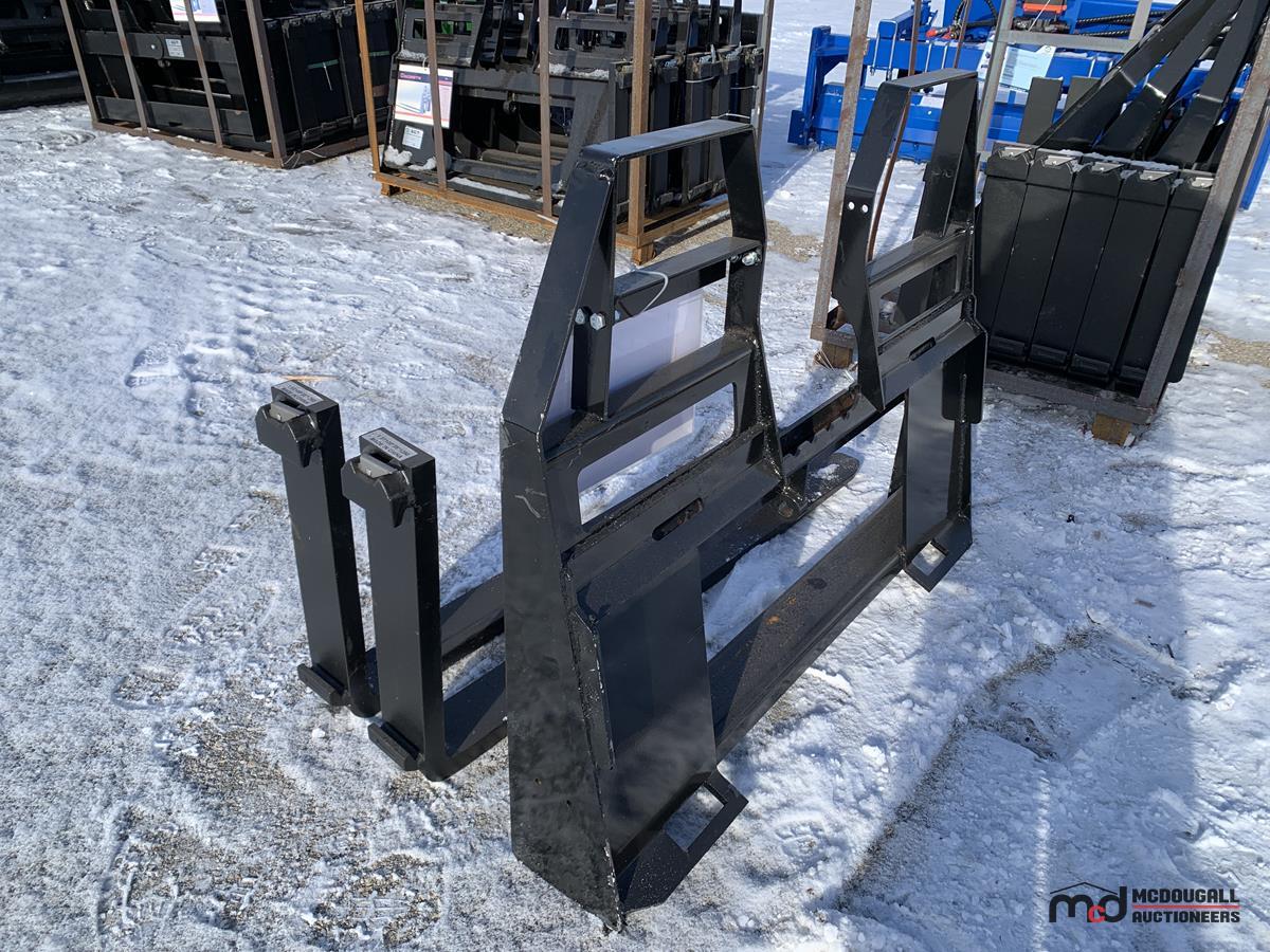 AGT Skid Steer Forks Attachment