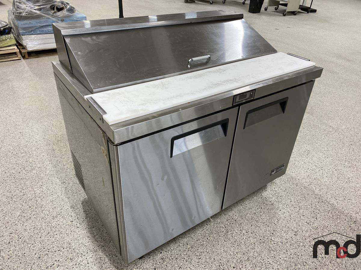 EFI 4' Stainless Prep Cooler w/ Wheels