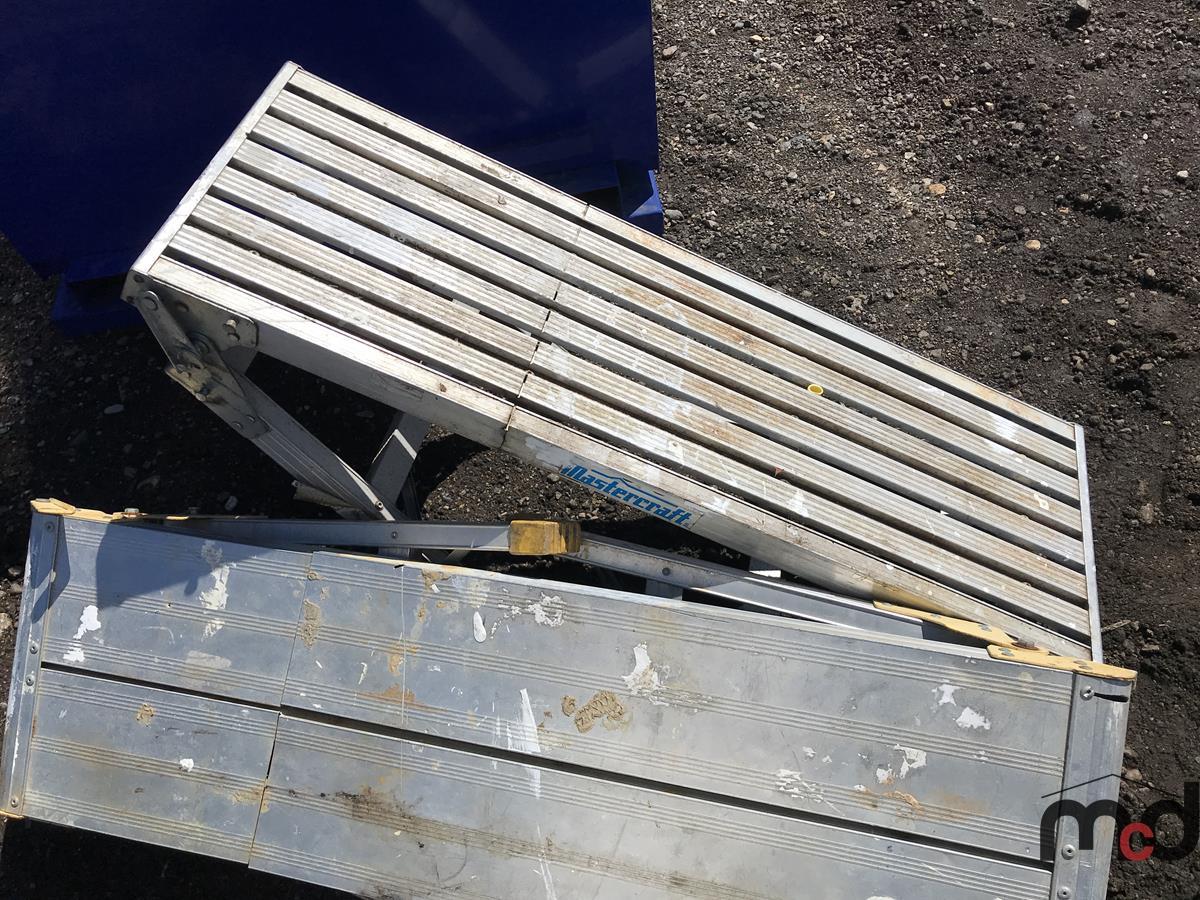(3) Work Platforms (1 Damaged)