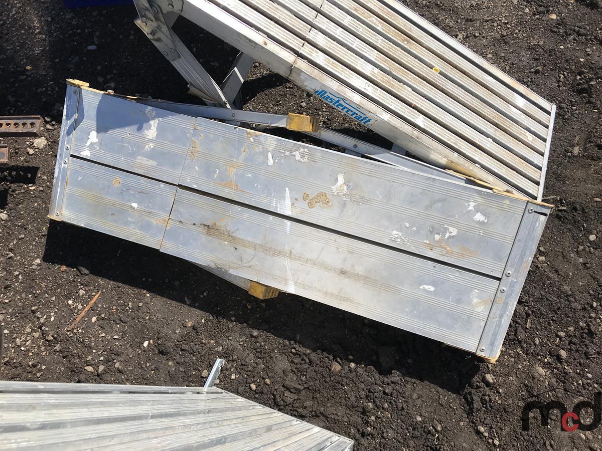 (3) Work Platforms (1 Damaged)