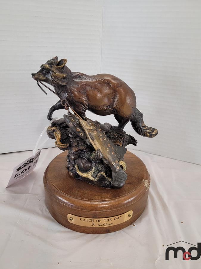 "Catch of the Day" - T. Sullivan '90 1/35 Bronze Sculpture