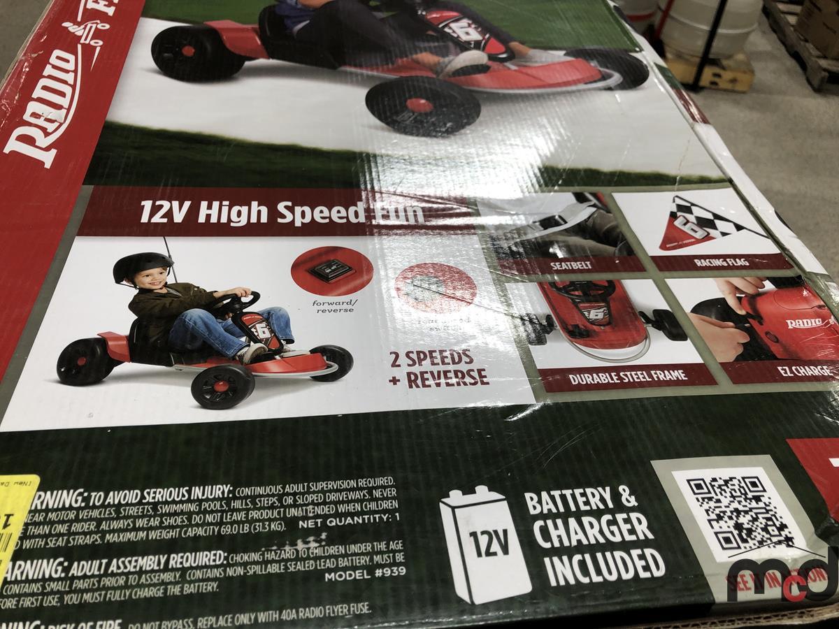 Turbo Flyer 12V Go Cart
