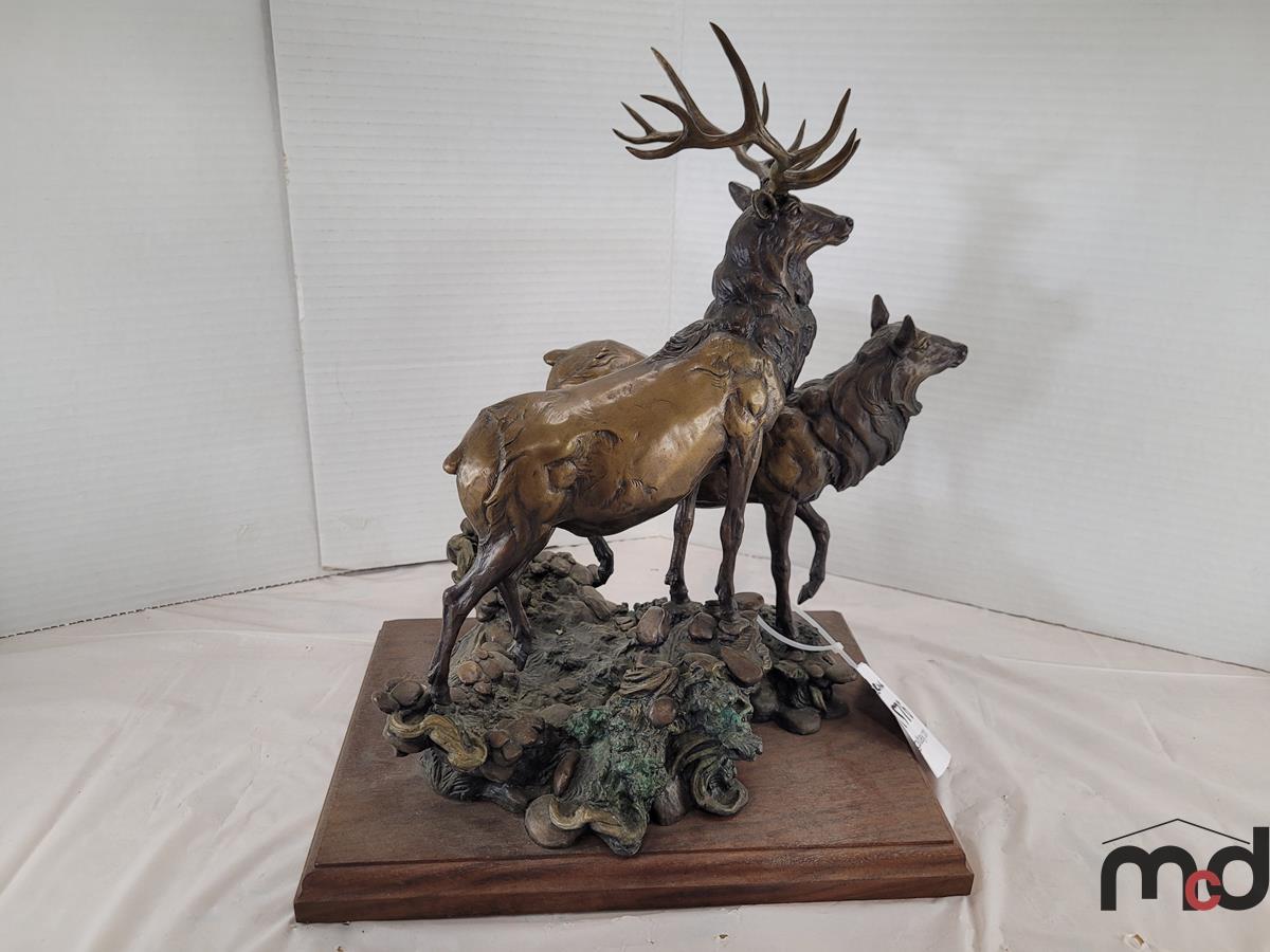 Artist - T. Sullivan '90 31/48 Bronze Sculpture