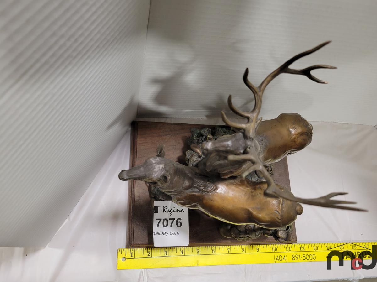 Artist - T. Sullivan '90 31/48 Bronze Sculpture