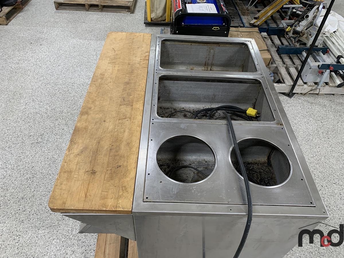 Thurmaduke Commercial Electric Serving Table