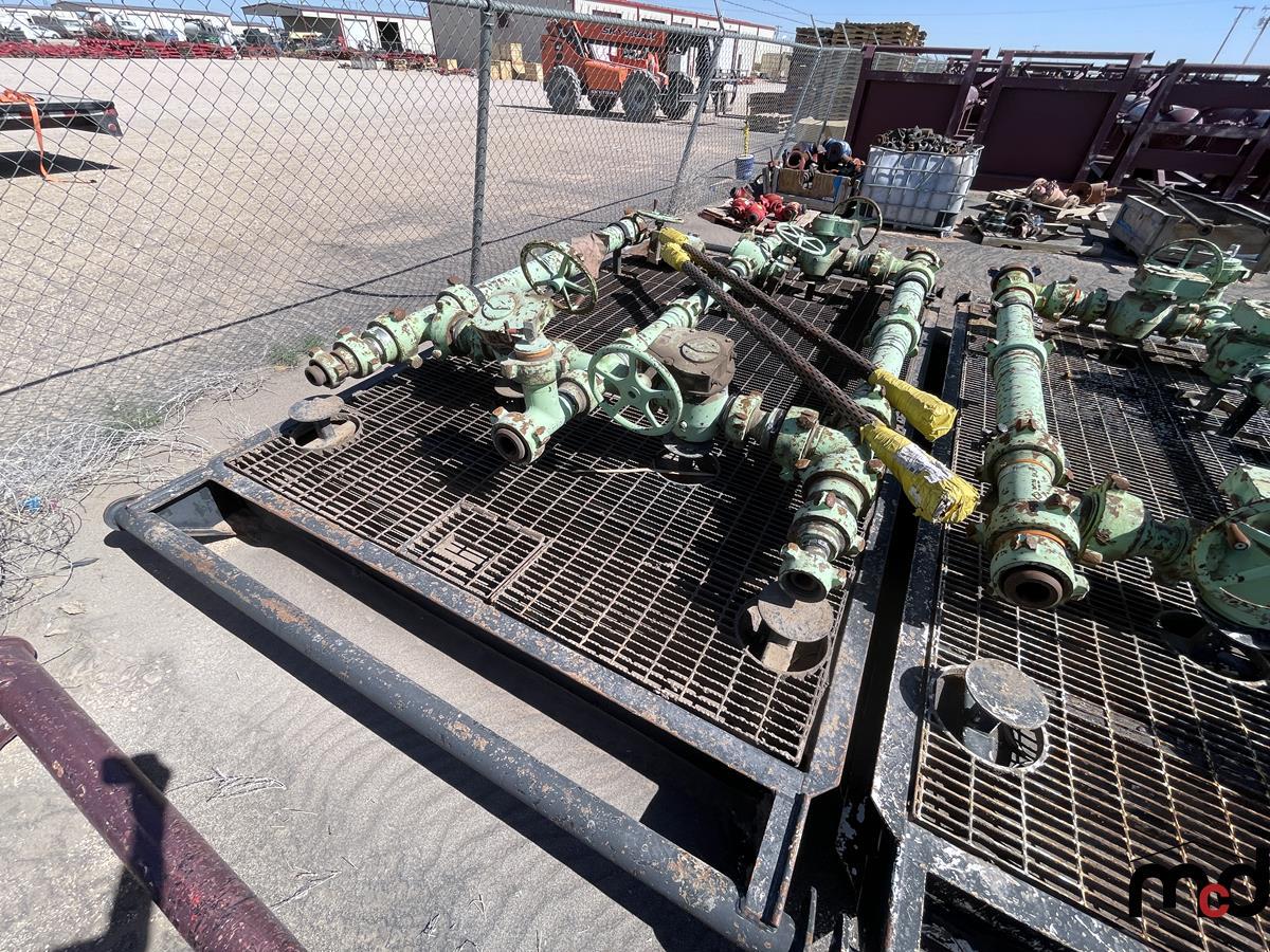 Skid Mounted 5-Valve Nace Junk Catcher