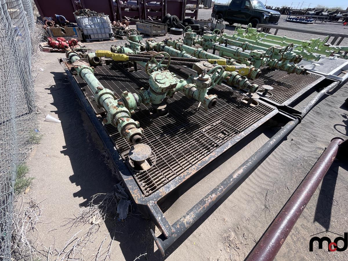 Skid Mounted 5-Valve Nace Junk Catcher