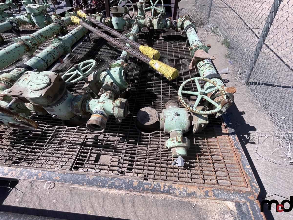 Skid Mounted 5-Valve Nace Junk Catcher