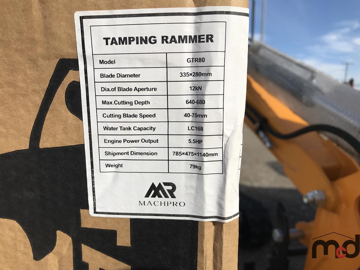 2024 MachPro GTR-80 Tamper Rammer Compactor