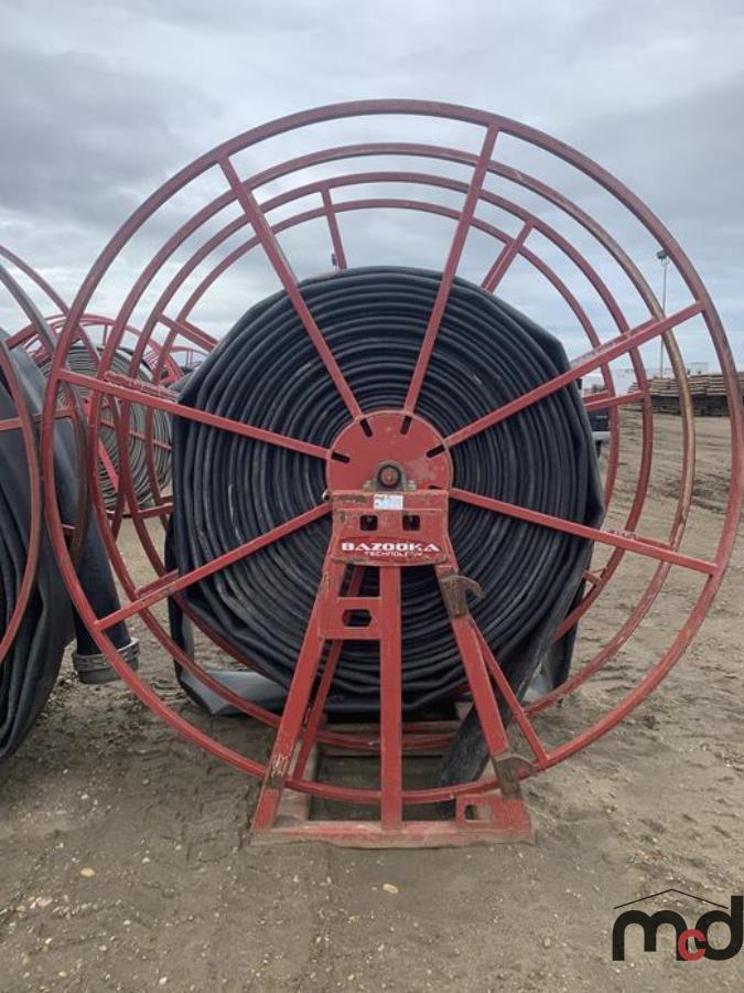 Bazooka Layflat Hose Reel w/ 10" Hose
