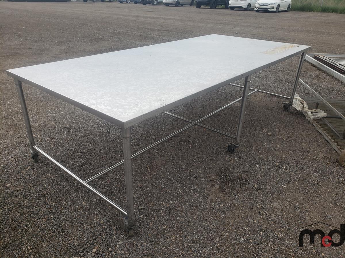 10' Stainless Steel Table