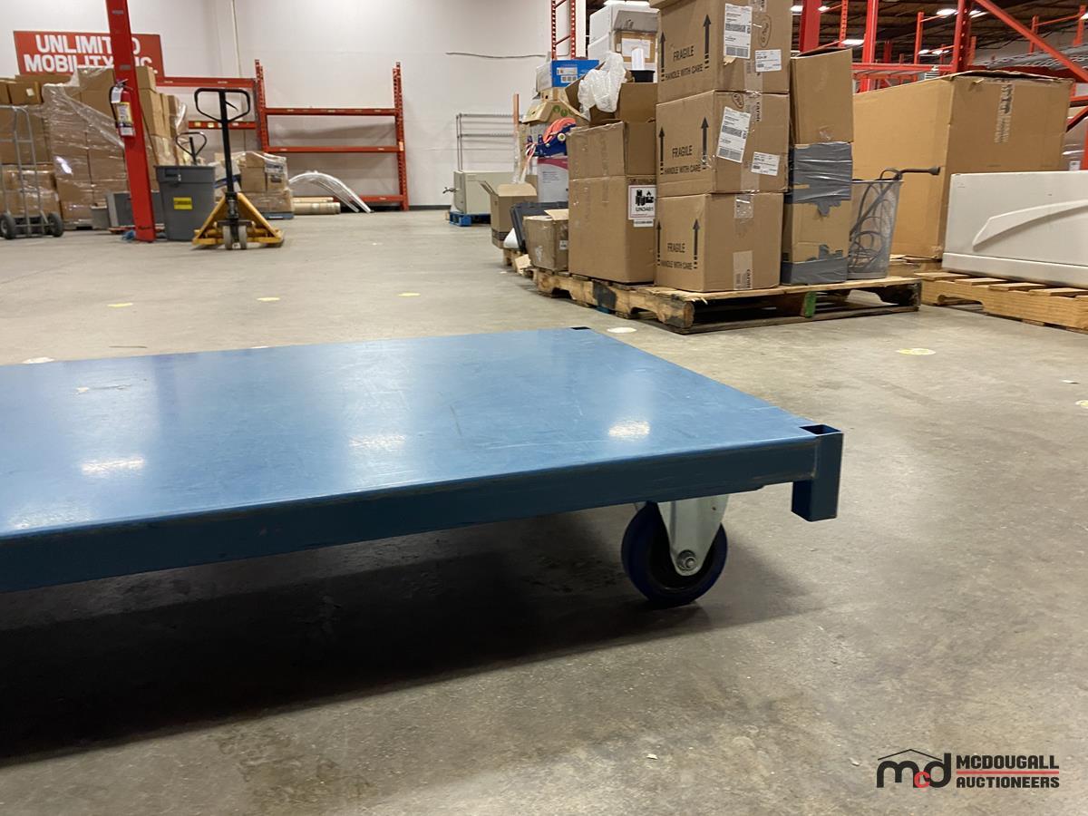 Flat Rolling Steel Cart (60''x30''x36'')