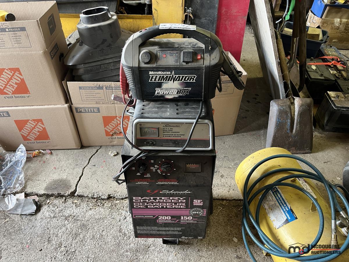 Assorted Battery Charger & Jump Starter