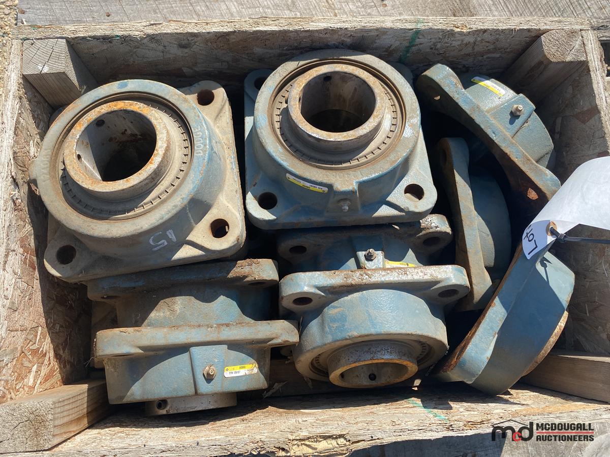 Crate of 3'' ID Flange Bearings