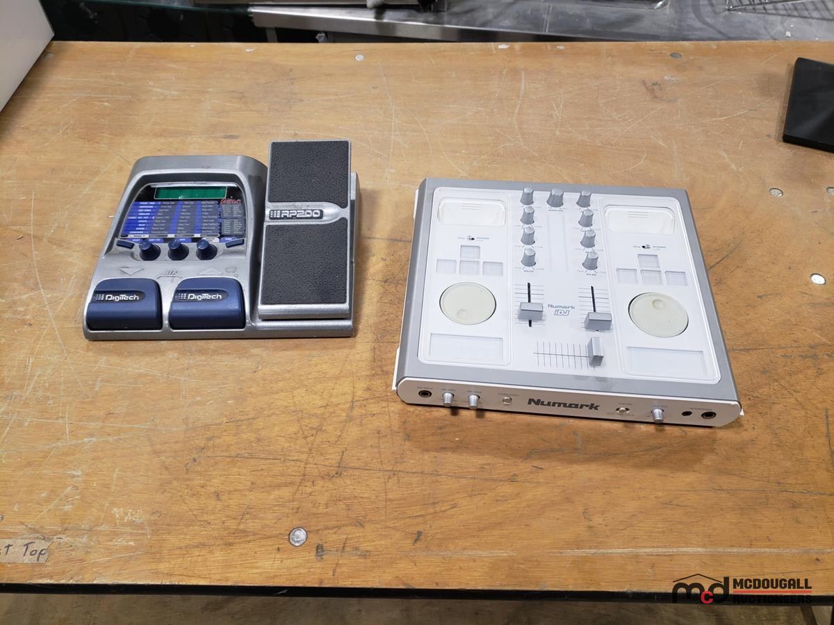 Numark iDJ and DigiTech RP200