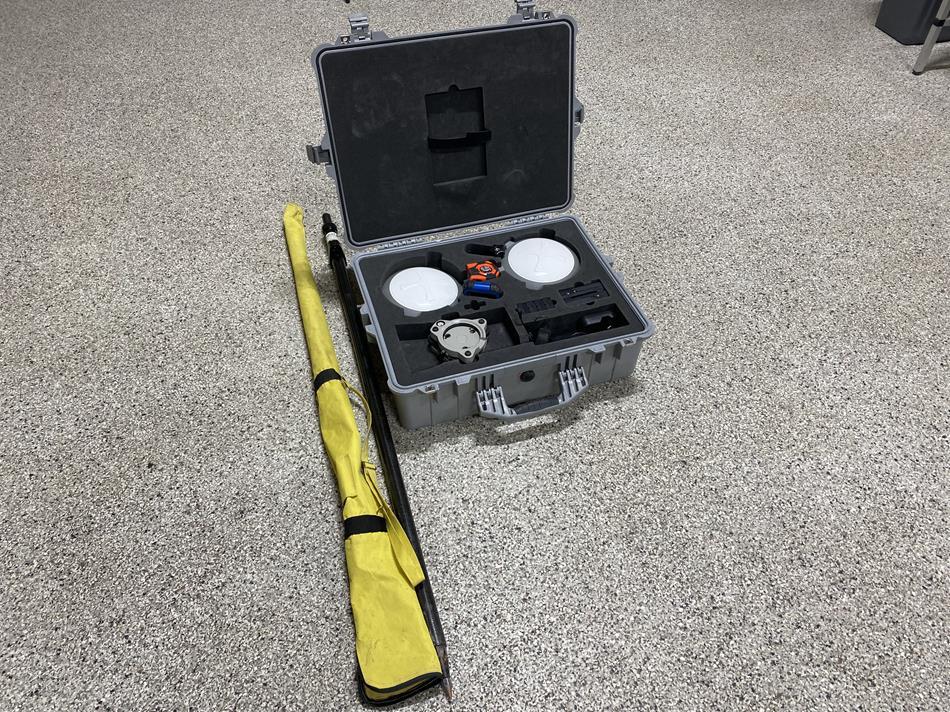 Hemisphere GPS S320 (4th Gen) Base And Rover w/ XF2 Data Collector & SurvCE