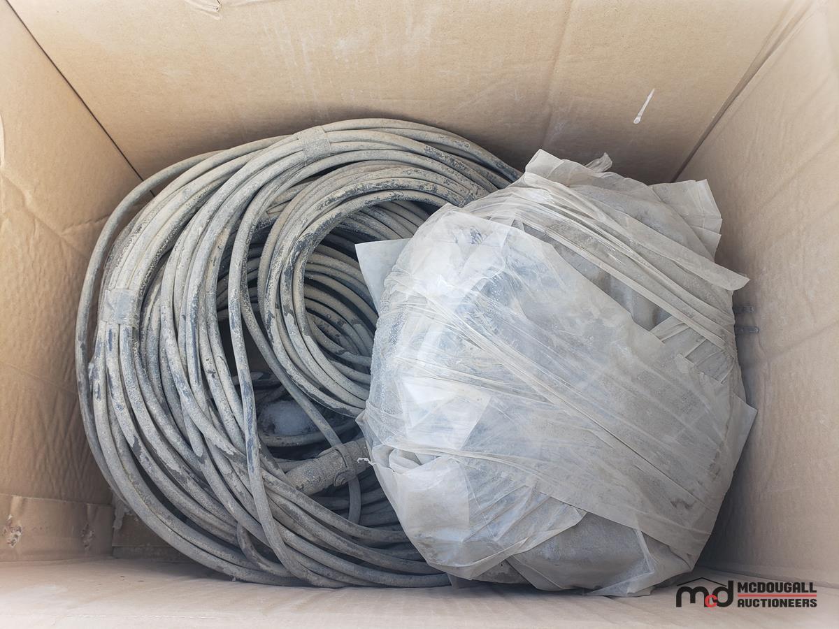 Crate of Cable & Parts