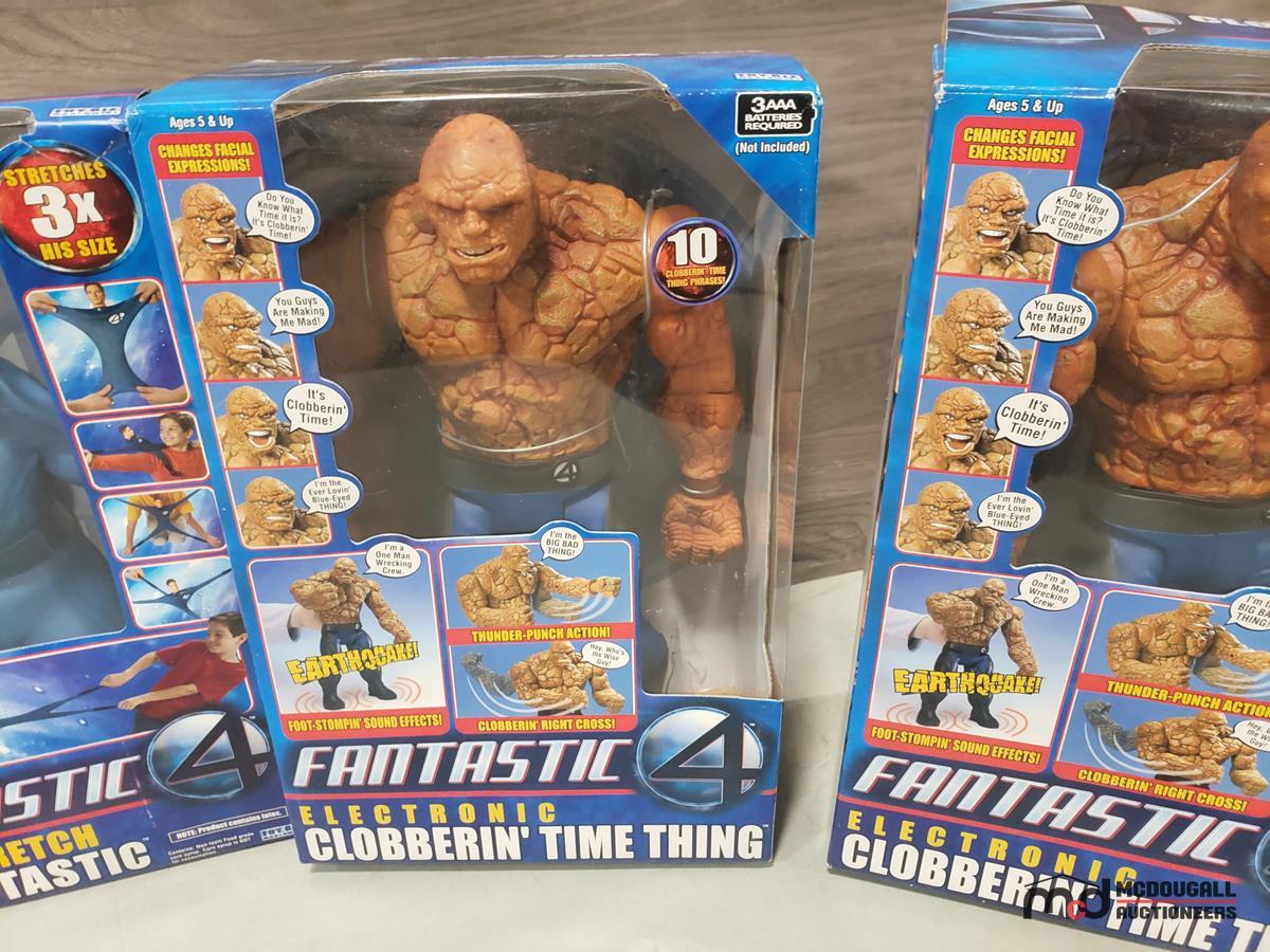 Fantastic Four Toy Collectibles & Human Torch Mask