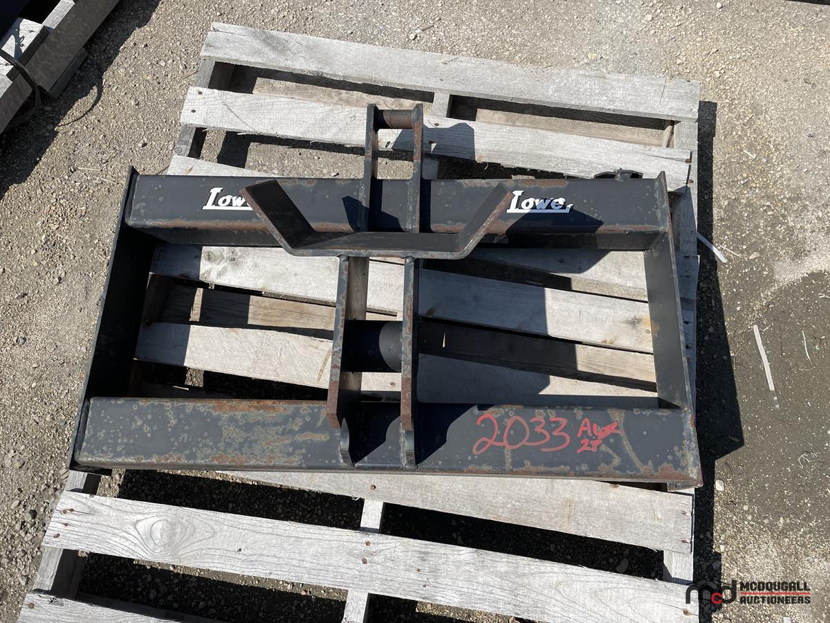 Skid Steer Auger Mounting Plate