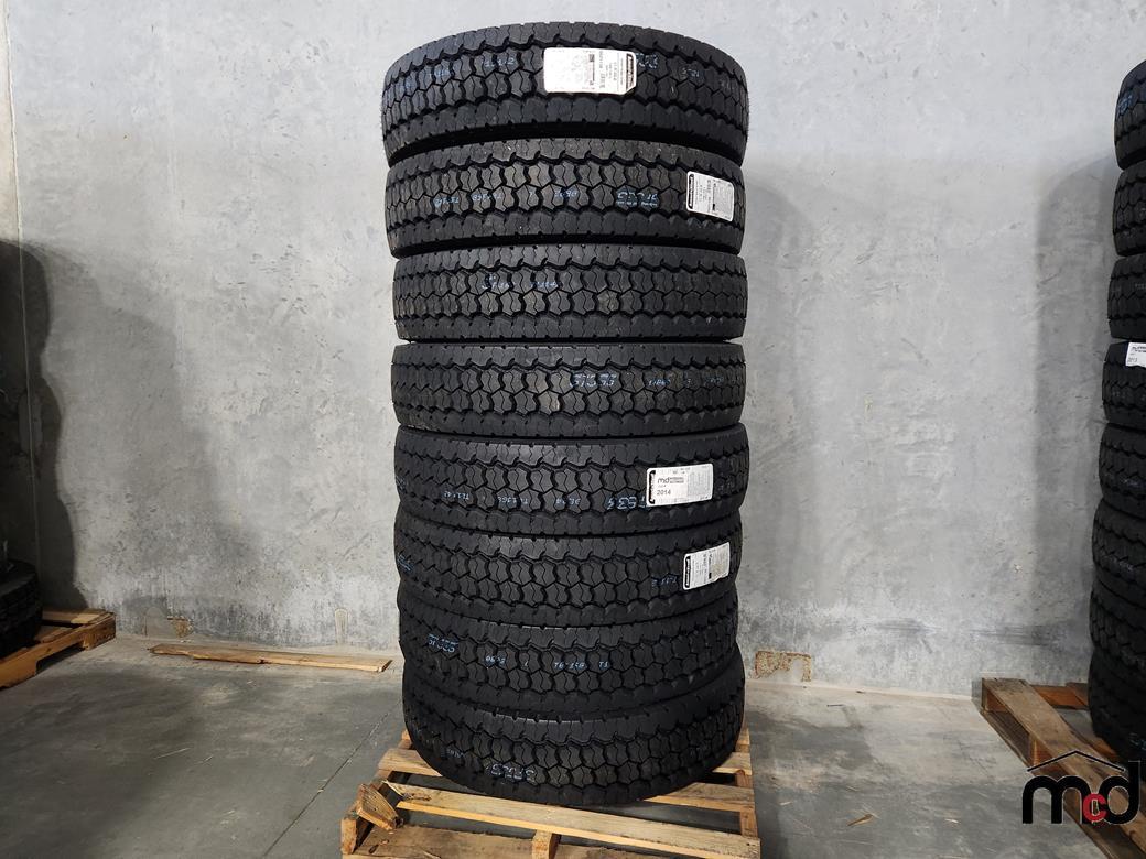 (8) Ameri Steel D460 Tires (11R22.5)