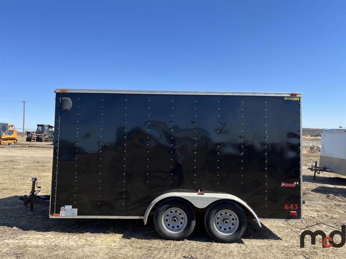 2016 Cargo Mate 16' T/A Enclosed Trailer