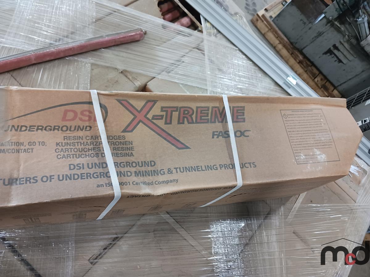Pallet of DSI X-Treme Underground Resin Cartridges