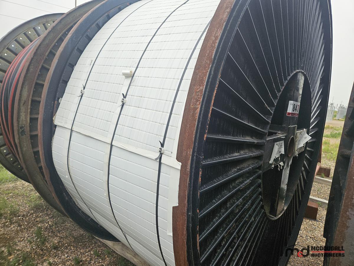 Large Reel of CABLE 25KV 500KCMIL COPPER COMPACT REDUCED 3/C SEE ...