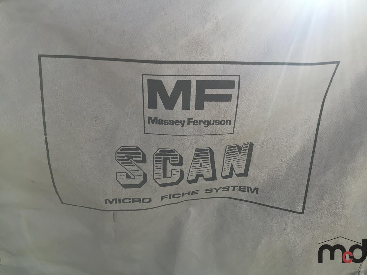 Pallet w/ Massey Ferguson Scan Micro Fiche System & Other Items