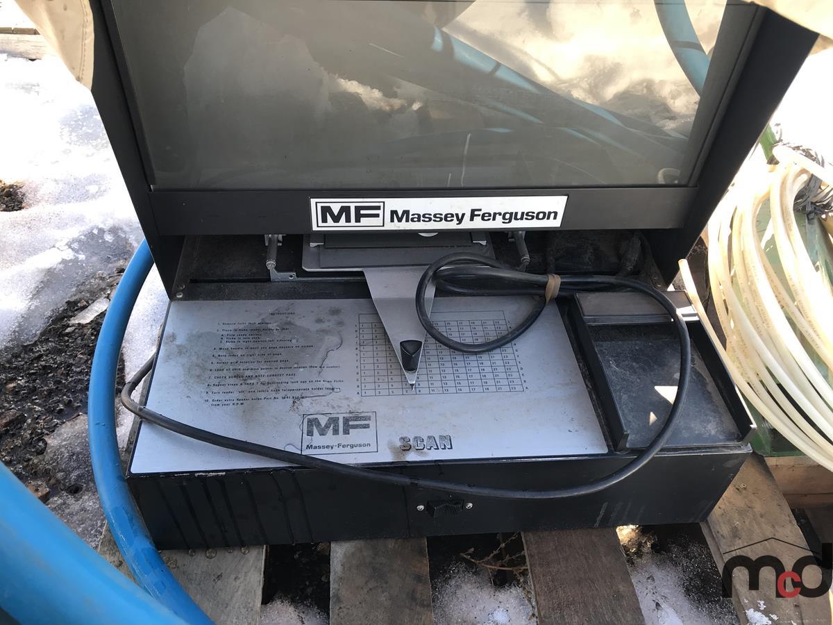 Pallet w/ Massey Ferguson Scan Micro Fiche System & Other Items