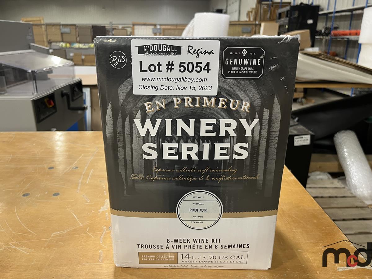 Unused En Primeur Pinot Noir 8-Week Wine Kit - Must Take 2 Times The ...