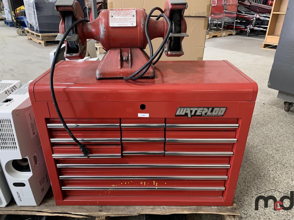 Waterloo Top Box and Bench Grinder