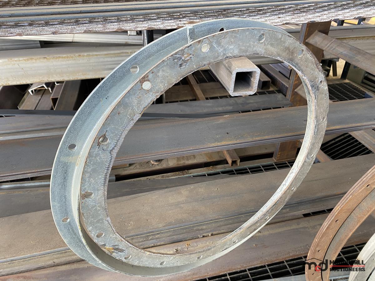 Manufacturing Molds w/ Scrap Metal & Racking