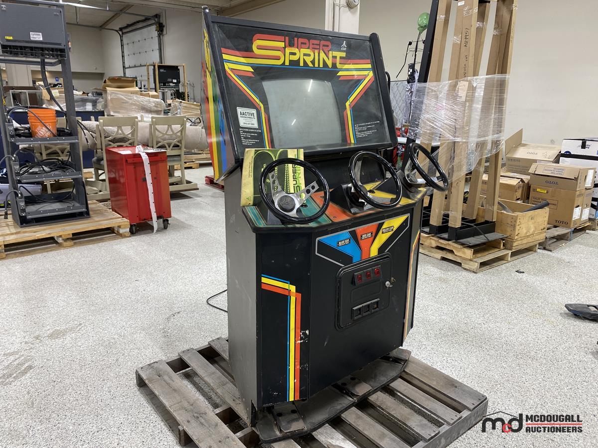 Atari Super Sprint Arcade Game