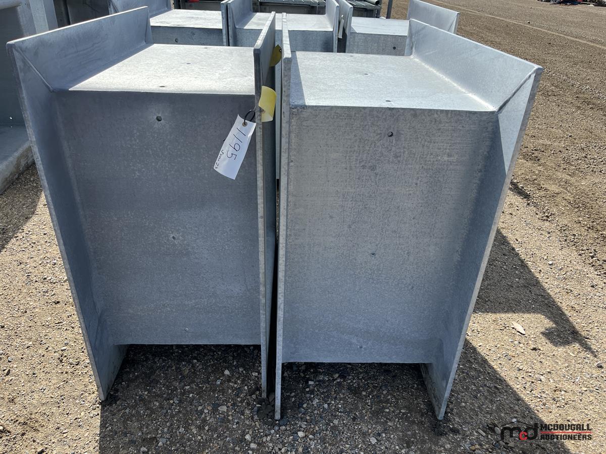 (3) (4' x 4' x 2') Steel Roof Curbs