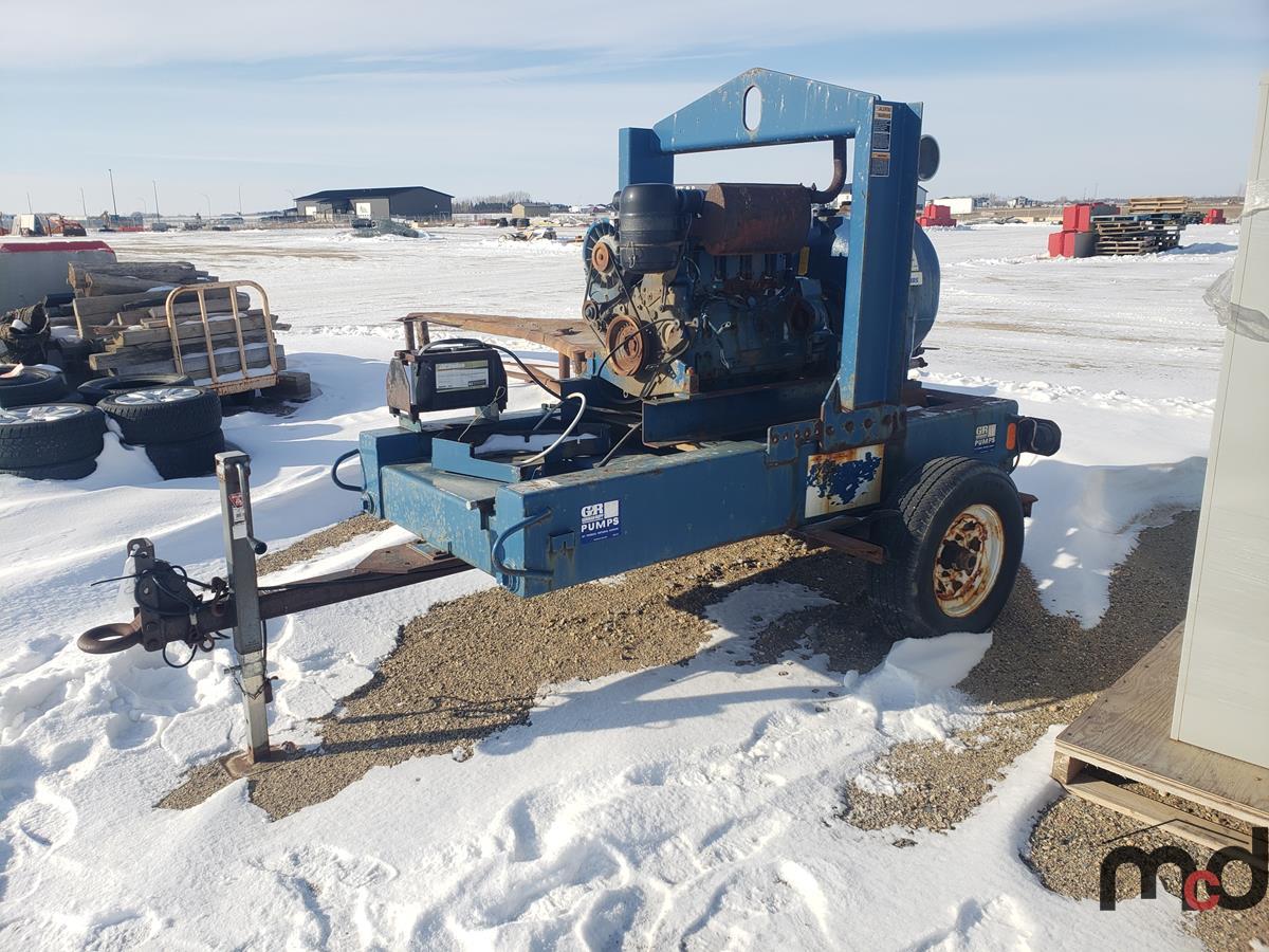 GR Gorman Rupp Water Pump Machine