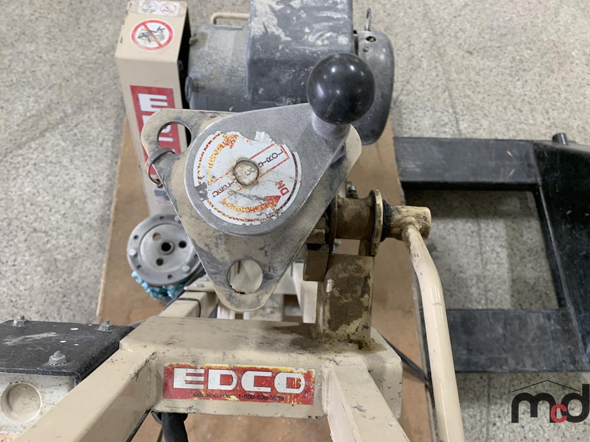 Edco Concrete Scarifier w/ Replacement Drum