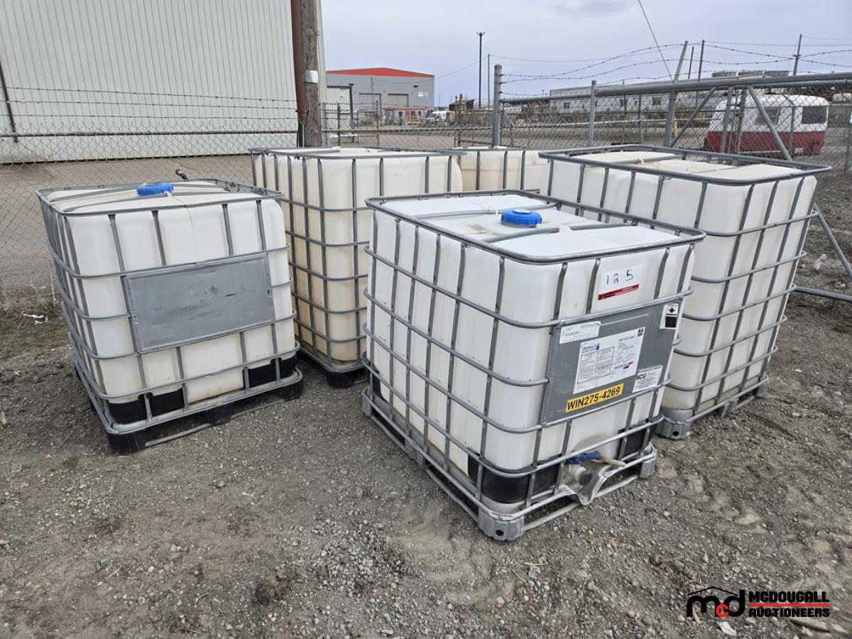 (5) Assorted Chemical Totes