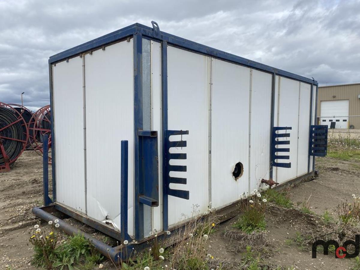 Skid Mounted Duplex Pump Shack