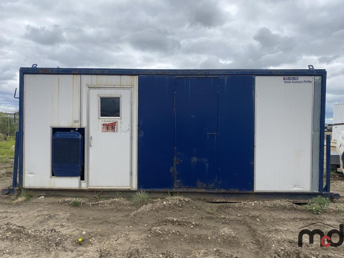 Skid Mounted Duplex Pump Shack