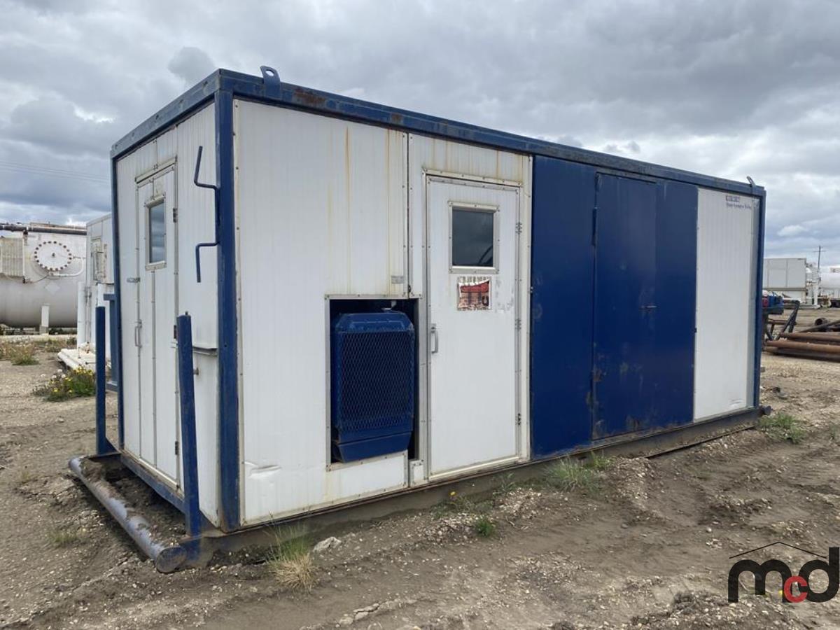 Skid Mounted Duplex Pump Shack